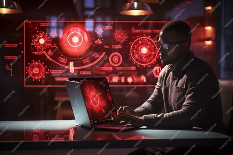 premium photo secure computing unveiling the bug and virus threats