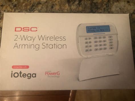 DSC PowerG Wireless 2 Way Wire Free Alarm Keypad LCD WS9LCDWF9