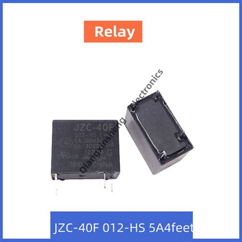 รีเลย์อิเล็กทรอนิกส์ ขนาดเล็ก JZC-40F 012-HS 5A 4 Pins | Shopee Thailand