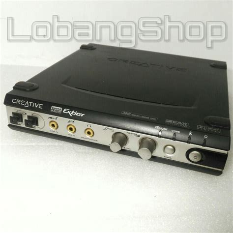 Creative Sound Blaster Extigy Sb0130 Usb External Sound Card Audio