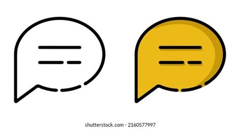 Illustration Vector Graphic Chat Message Icon Stock Vector Royalty Free 2160577997 Shutterstock