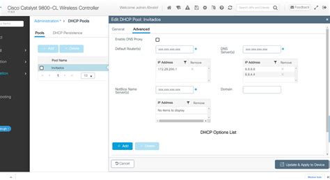 Dhcp Server Wlc 9800 Cisco Community