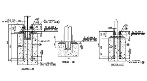 Section Detail Drawing Presented In This Auto CAD Drawing File Download This D AutoCAD Drawing
