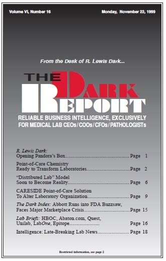 Distributed Lab Model Soon To Become Reality The Dark Report