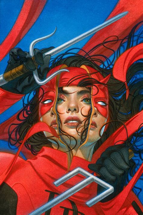 Daredevil And Elektra Natchios Marvel And 1 More Drawn By Mynameis