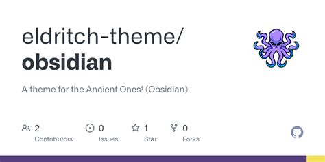 Github Eldritch Themeeldritch Obsidian A Theme For The Ancient Ones