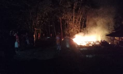 Rumah Kayu Di Surade Sukabumi Ludes Terbakar Diduga Korsleting Listrik