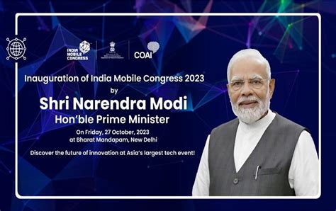 Pm Modi Inaugurated The 7th Edition Of Indian Mobile Congress Imc In