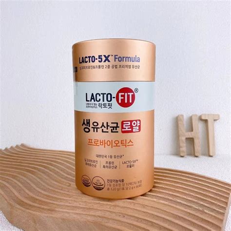 Lacto Fit Live Lactobacillus Royal Probiotics 60 Packs Shopee Singapore