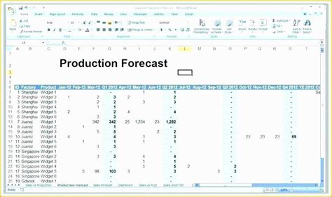 Demand Forecasting Excel Template Free Download Of Free S Op Excel Template Series Demand Vs