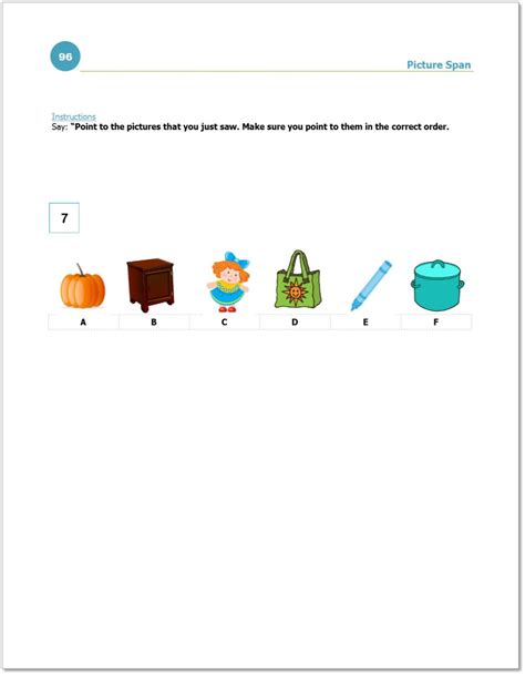 New Subtests Workbook For The Wisc V Test The Test Tutor