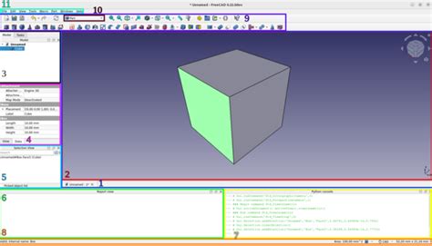 File Freecad 022 Interface Png Freecad Documentation