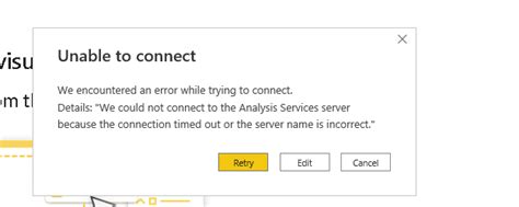 solved can t connect to multiple power bi datasets microsoft fabric community