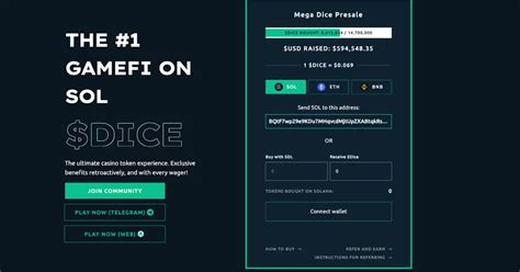 Mega Dice Token Presale Enters Final 5 Days Next Rollbit