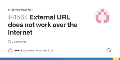 External Does Not Work Over The Internet Issue 4564 Streamlit
