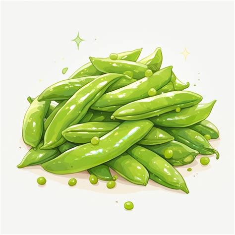 Premium Vector Fresh Green Beans With Tender Texture