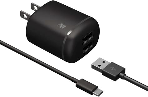 Customer Reviews Just Wireless Usb Type C Ac Power Adapter Black Best Buy
