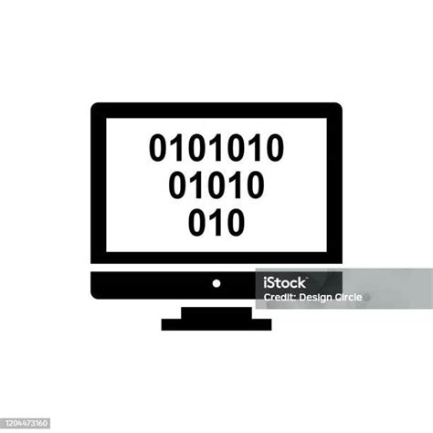 バイナリ分析ベクトル アイコン グリフ スタイルの図 イラストレーションのベクターアート素材や画像を多数ご用意 イラストレーション