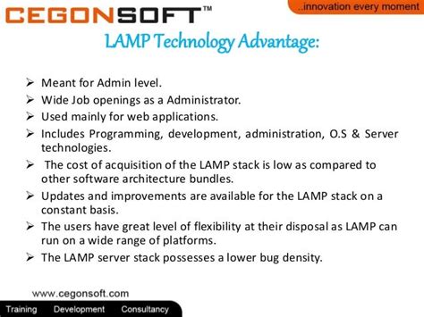 lamp training with php lamp walk ins for freshers