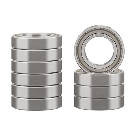 XIKE Pcs ZZ Double Metal Seal Bearings Pre Lubricated And Stable Performance And Cost