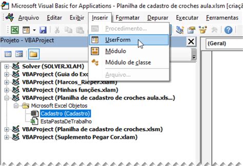 Formulário VBA ListBox Excel Guia do Excel