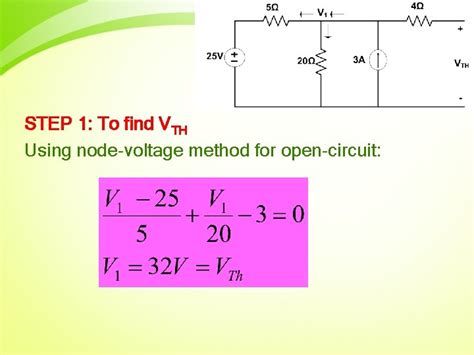 Chapter 5 Circuit Theorems Circuit Theorems Source Transformation