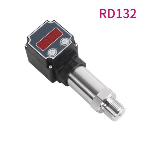Rd132 Serial Led Display Compact Pressure Transmitter Redplum Flow Meter