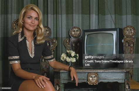 British Actress Alexandra Bastedo Poses In 1970 News Photo Getty Images