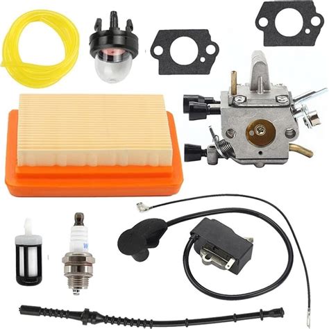 RORLL Carburateur De Moto Pour Stihl FS120 FS200 FS250 FS250R FS300