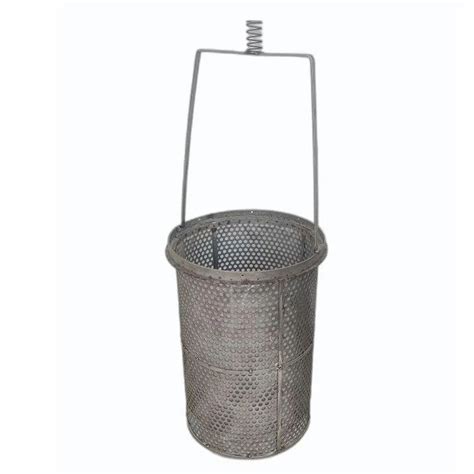 Water Fabricated Basket Strainers Element Sizedimension 8 Inch At
