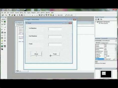 How To Make Simple Calculator Using Visual Basic 6 0 Simple