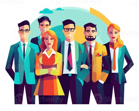 Business People Team Group Human Resource Ai Generated 28711996 Png