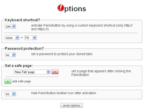 How To Hide All The Browser Tabs At Once Panic Button Extension Techglimpse