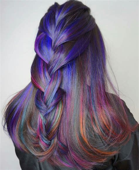 Mullti Colored Hair Beauty Beauty Hair Styles