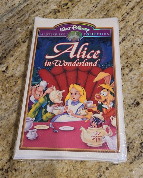 Mavin Walt Disney Alice In Wonderland Vhs Masterpiece Collection
