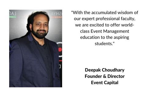 Whistling Woods International And Deepak Choudhary Come Together To