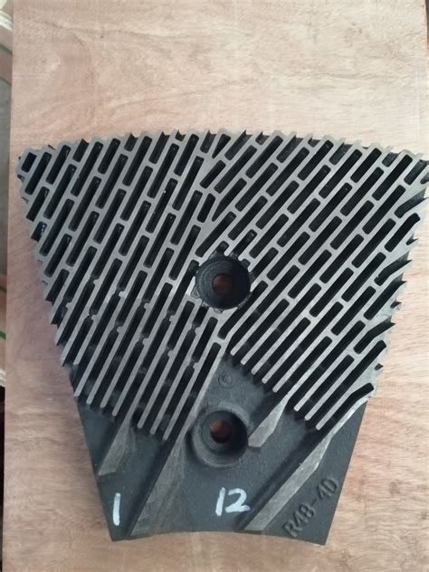 48inch Defibrator Segment Refiner Plate Grinding Disc For MDF Machine China Defibrator Segment