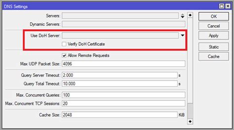 Cara Setting Dns Over Doh — Mikrotik 647 By Derict Medium