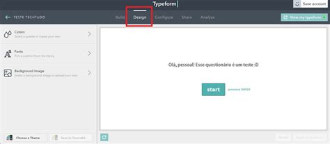 Como Fazer Um Questionário Online Com Typeform
