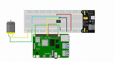 Raspberry Pi Controlling Motor Speed With MCP4162 104E Digital Potentiometer Electrical