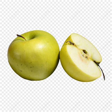 전체 녹색 사과와 반 자른 사과성숙한초록 Png 일러스트 무료 다운로드 Lovepik