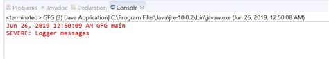 java logger log 用法及代码示例 纯净天空