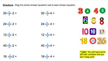 Dividing By And Digital Resource TPT