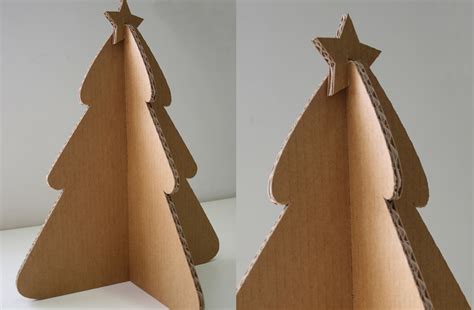Regalador El árbol de cartón personalizable y ecológico