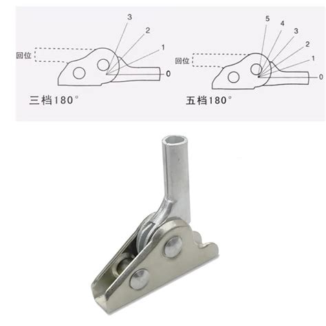 소파 시트용 접이식 리프팅 브래킷 조절 가능한 리프트 지지 힌지 가구 하드웨어 5 단 각도 조절기 54 도 90180