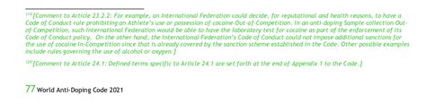 Doping Samples Can Be Used For Gender Verification Under 2021 Code