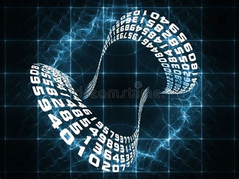 Numbers On Grid Stock Illustration Illustration Of Abstract 19443918