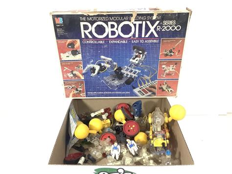 Lot Vintage Robotix Toys