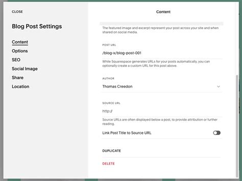 Looking For Some Code To Remove Or Hide The Content Page Of A Blog In Squarespace Customize
