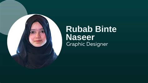 🌟 Excited To Start My Journey As A Graphic Designer Rubab Naseer